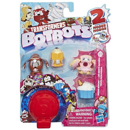 Transformers Botbots - Pack com 5 Figuras - Sprinkleberry DuhBall e ...