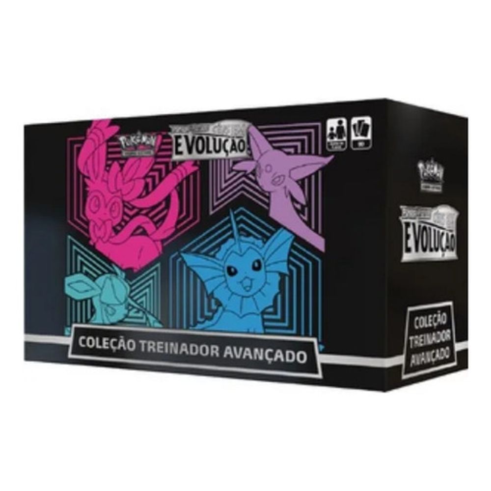Box Pokemon Treinador Avancado Ceus Em Evolucao - Rosa COPAG DA ...