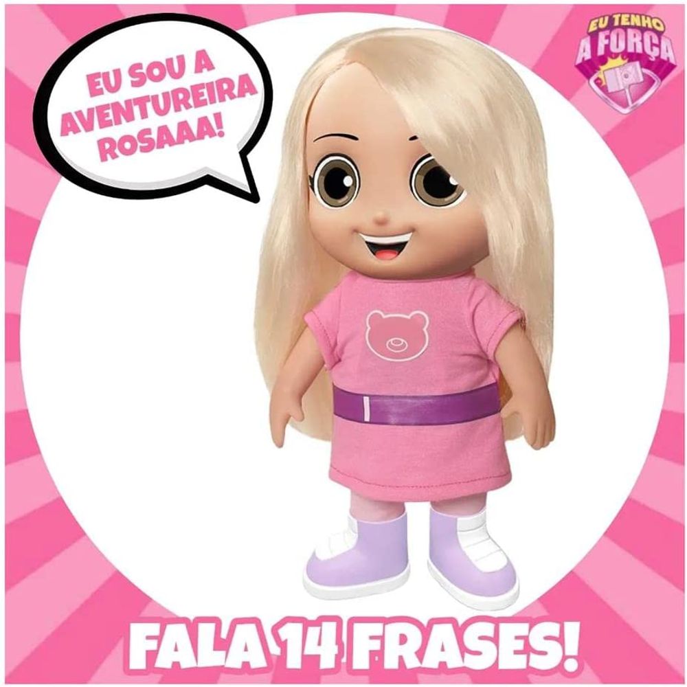 Boneca - Aventureira Rosa - 1081 NOVABRINK - Ciatoy