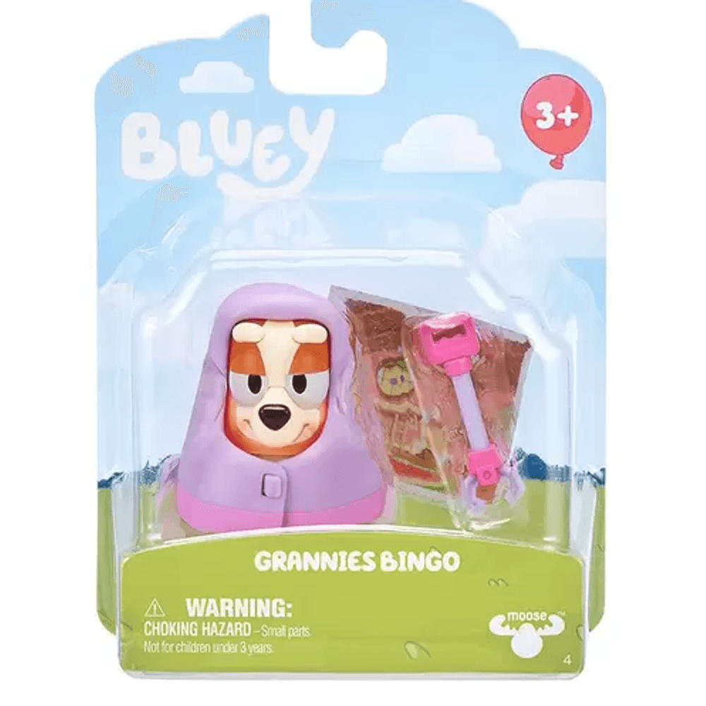 Figura Bluey Story - Starter Single Pack - Grannies Bingo MATTEL - Ciatoy