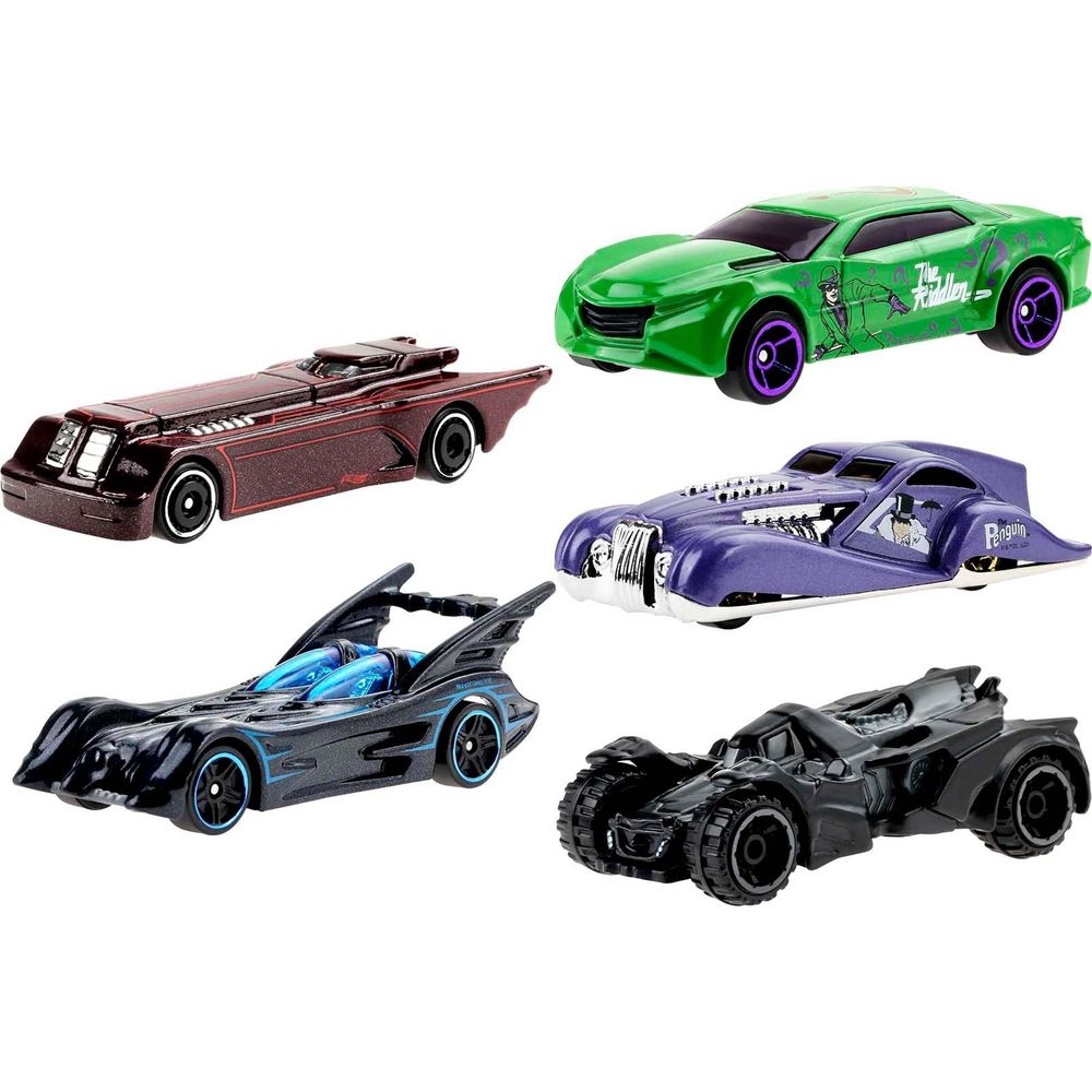 Veiculo - Hot Wheels - Sortimento Kit C/5 - HDG89 MATTEL - Ciatoy