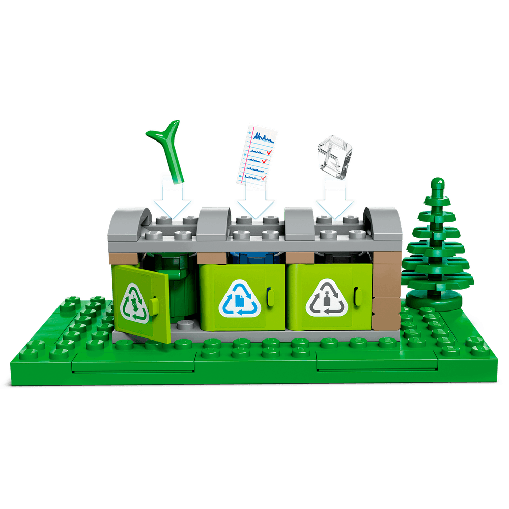 Blocos de Montar - City Caminhao de Reciclagem LEGO DO BRASIL - Ciatoy