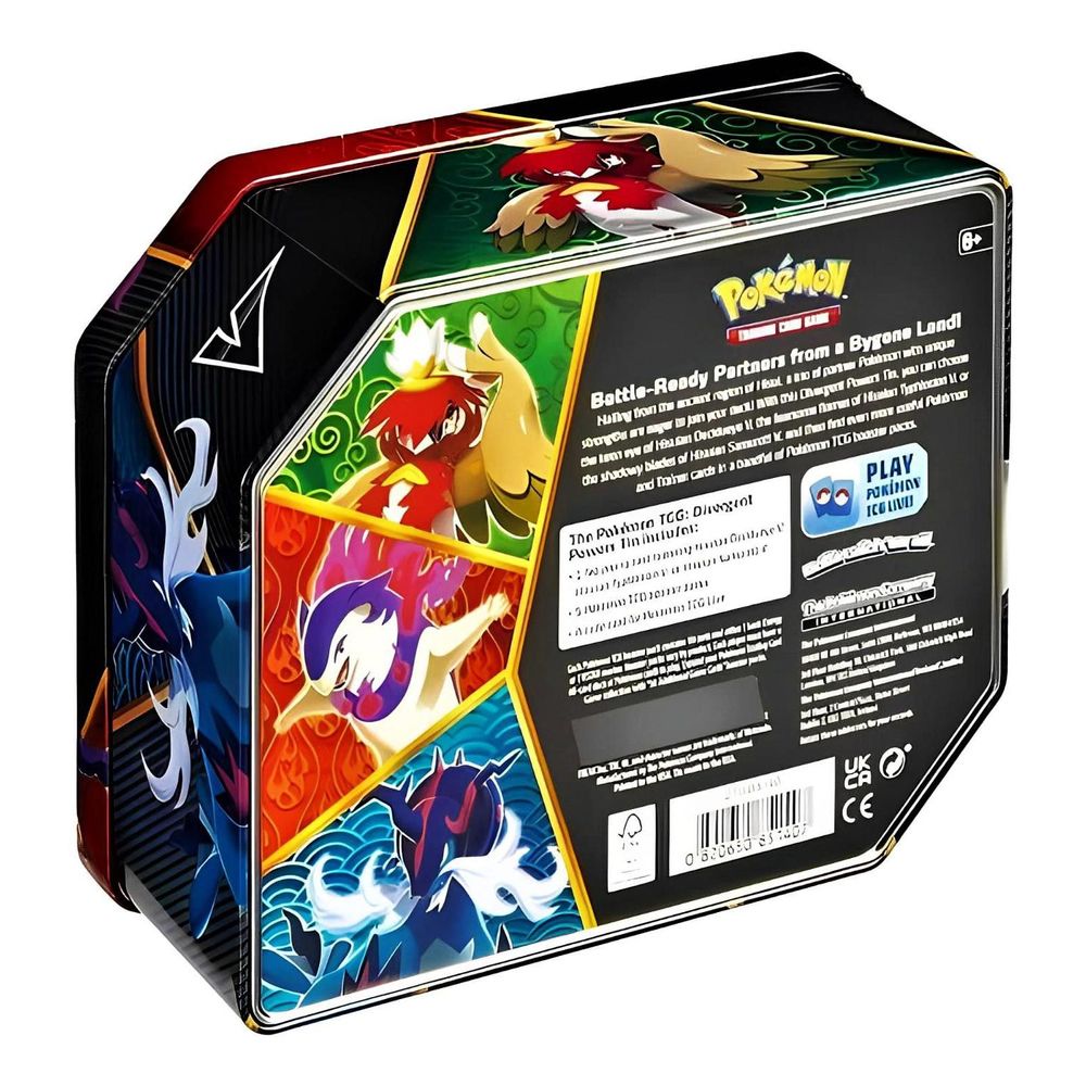 Cartas - Lata Pokemon Poderes Divergentes - Samurott de Hisui COPAG DA ...